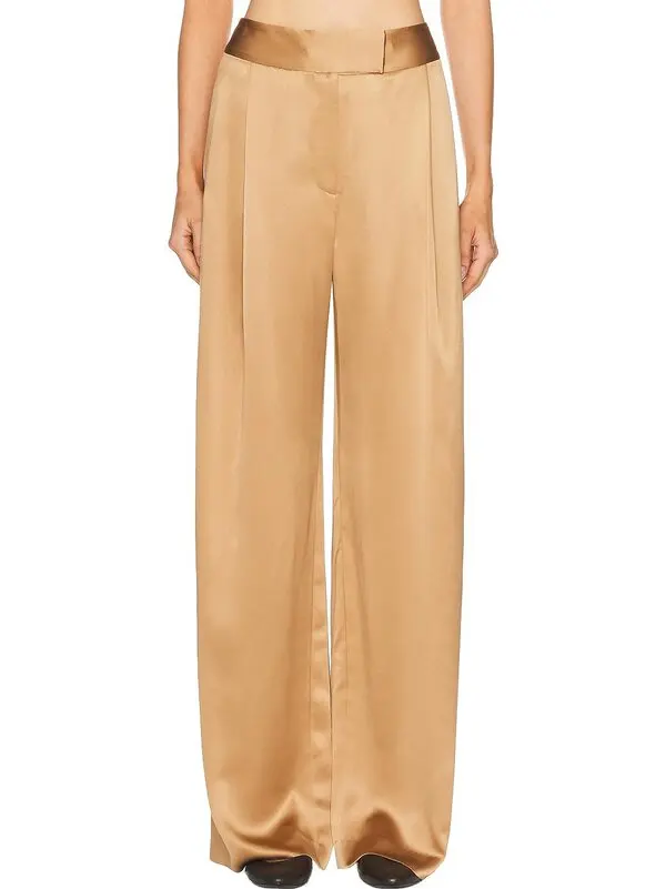 THE SEI Relaxed Trouser - Chestnut