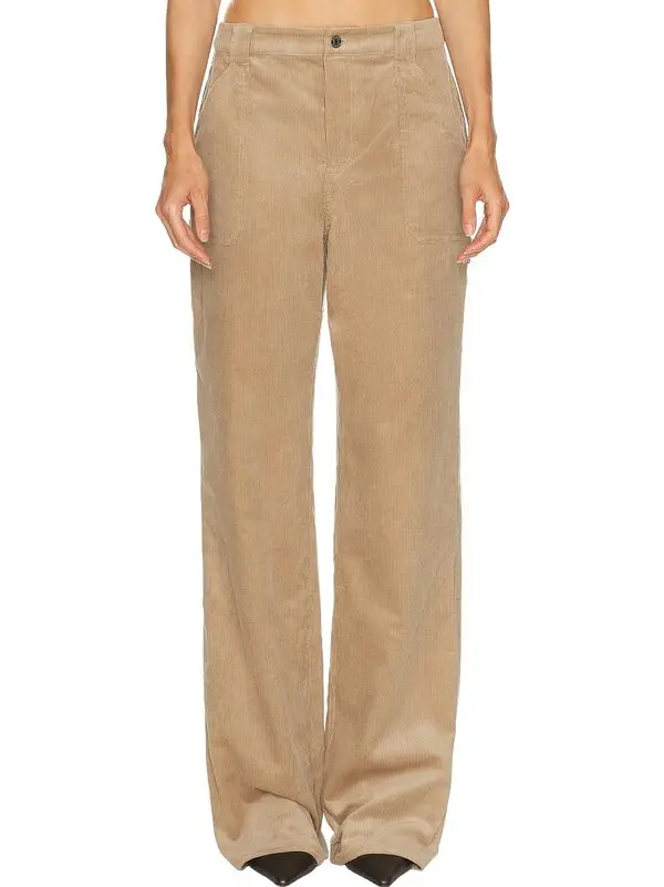SEROYA Terri Corduroy Pants - Desert