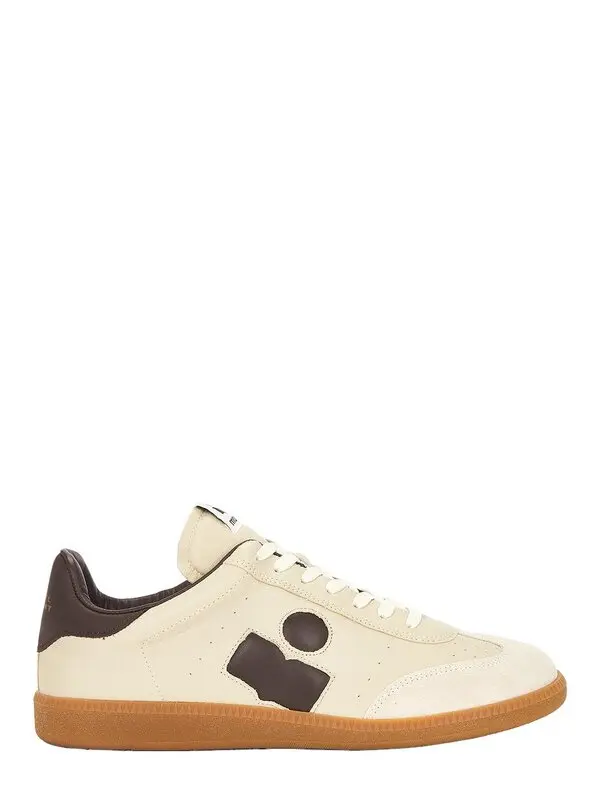 Isabel Marant Bryce Sneaker - Ecru & Chocolate