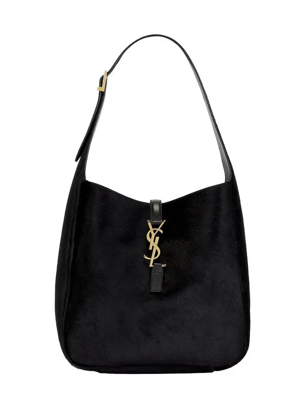 Saint Laurent Small Le 5 A 7 Supple Shoulder Bag - Nero