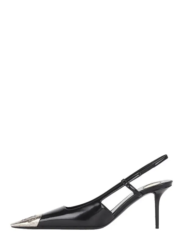 Saint Laurent Jeanne Pump - Nero