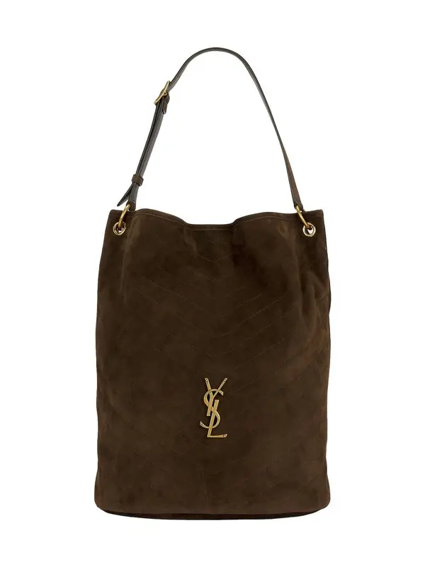 Saint Laurent Niki Supple Bucket Bag - Light Musk
