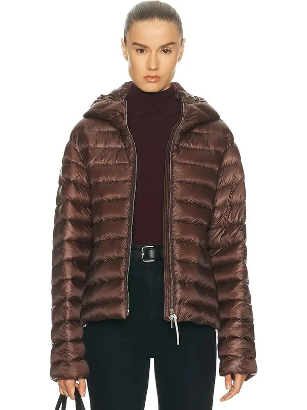 JIL SANDER Down Jacket - Plum