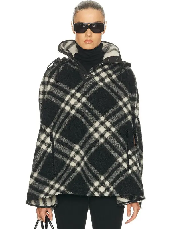 Burberry Neve Cape - Black