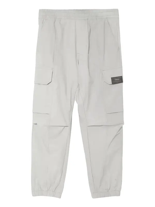 CHOCOOLATE Logo-patch Trousers - Grey