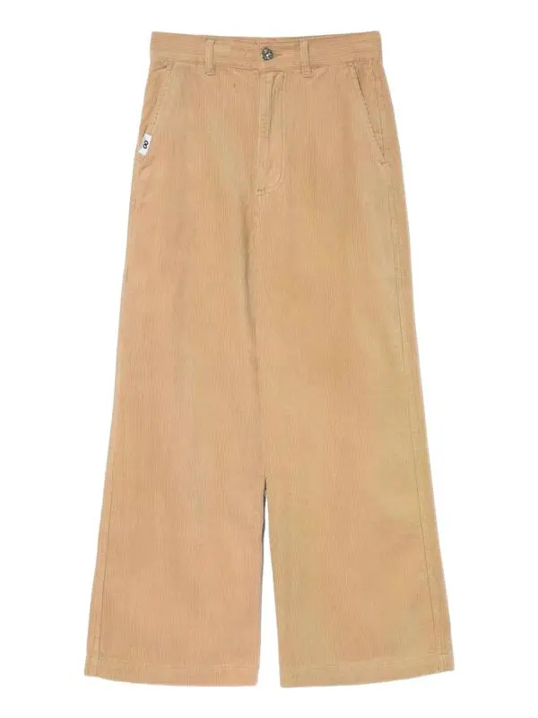CHOCOOLATE Logo Patch Trousers - Neutrals