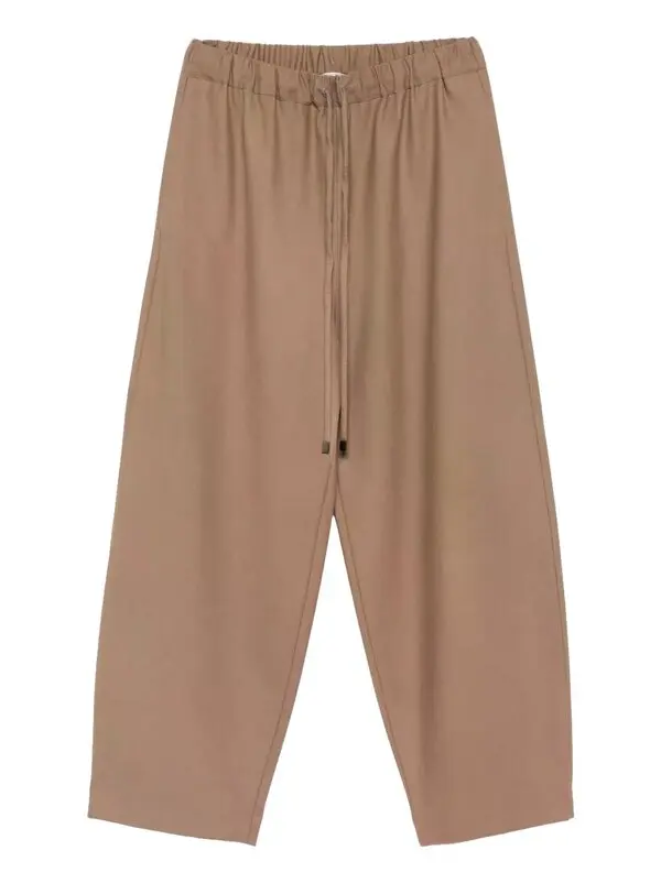 Antonelli Firenze Drawstring-waist Trousers - Neutrals