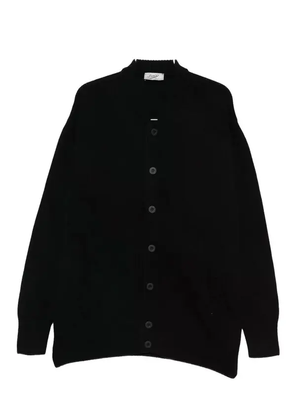 PENCE 1979 Drop-shoulder Cardigan - Black