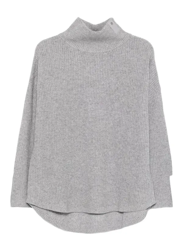 Max & Moi Cashmere-blend Jumper - Grey