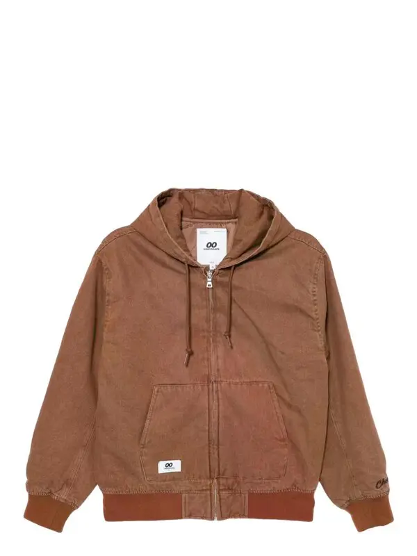 CHOCOOLATE Logo-patch Jacket - Brown