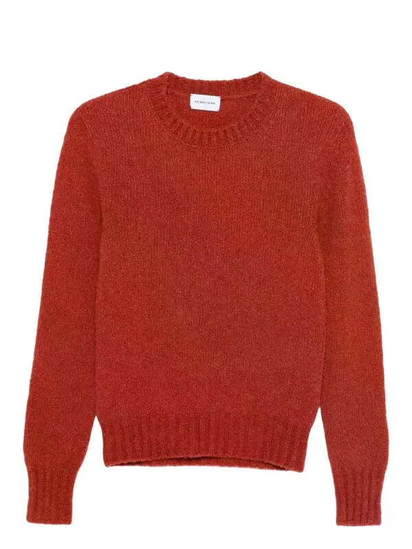 SCAGLIONE Crew-neck Sweater - Red