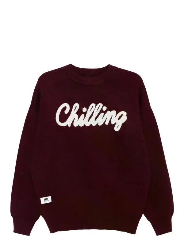 CHOCOOLATE Round Neck Jumper - Red