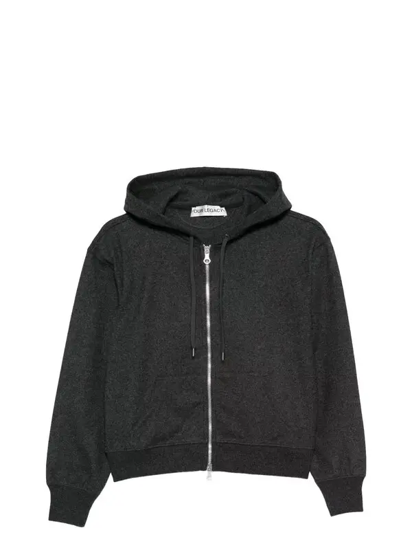 Our Legacy Hooded Zip Up - Grey