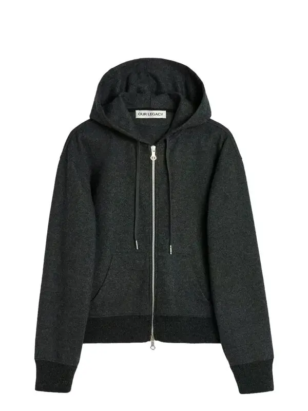 Our Legacy Hooded Zip Up - Grey