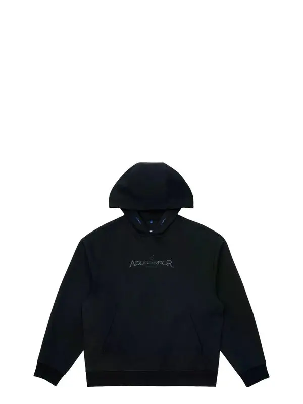 ADER ERROR Logo-detailed Hoodie - Black