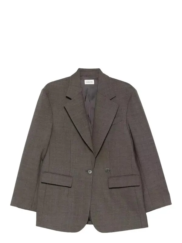 P.a.r.o.s.h Flap-pocket Blazer - Brown