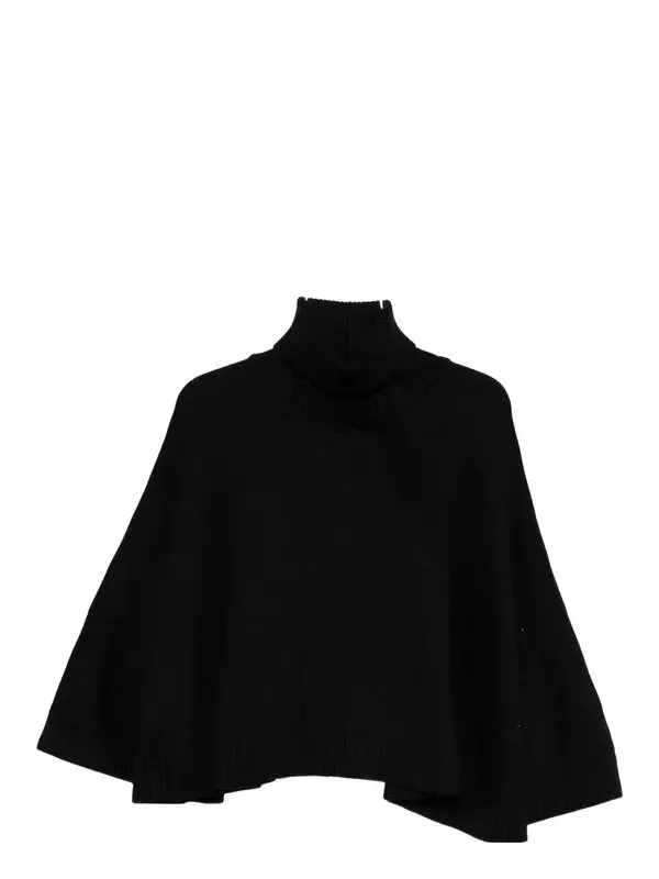 TWINSET Roll-neck Sweater - Black