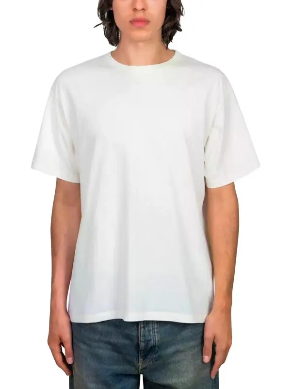ANOTHER ASPECT Organic-cotton T-shirt - Antique White