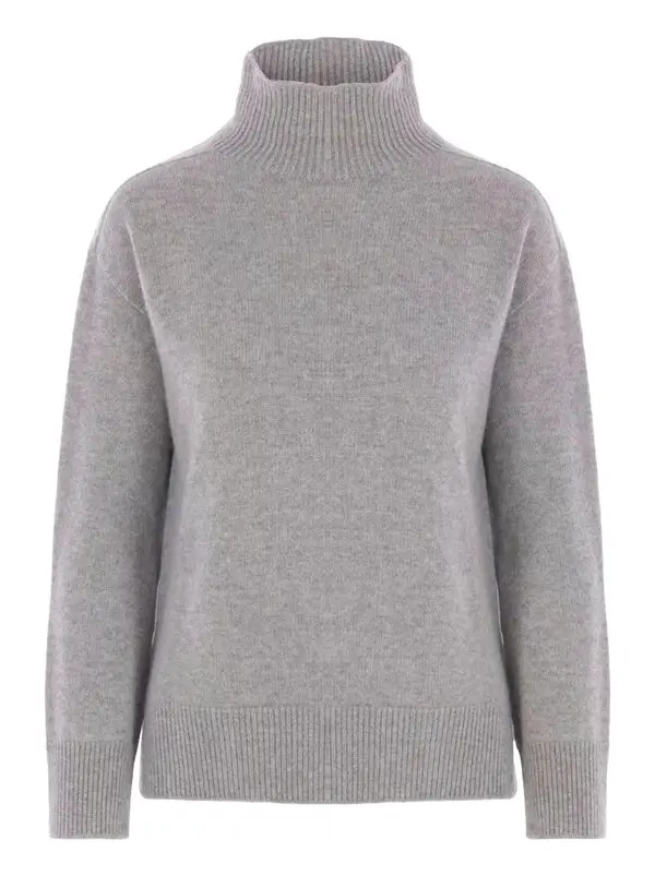 Max Mara Turtleneck Sweater - Grey