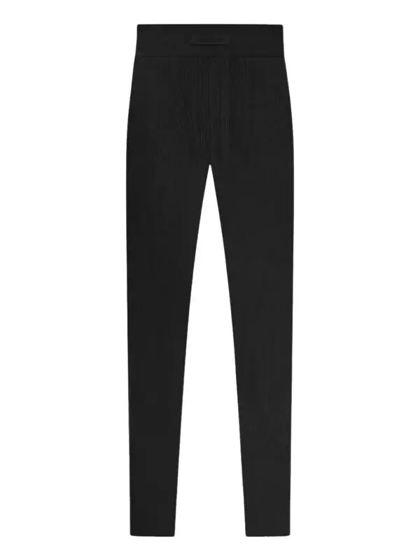Fear Of God Fine-ribbed Leggings - Black