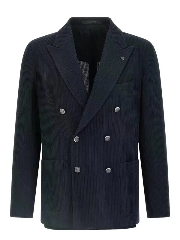 Tagliatore Double-breasted Blazer - Blue