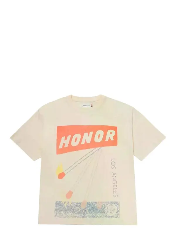HONOR THE GIFT Match Box T-shirt - Neutrals