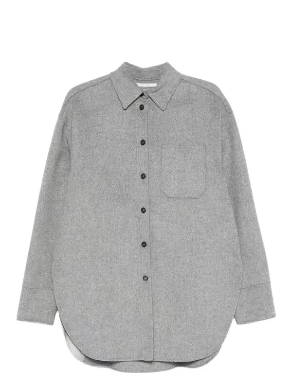 Sportmax Wool Shirt Jacket - Grey