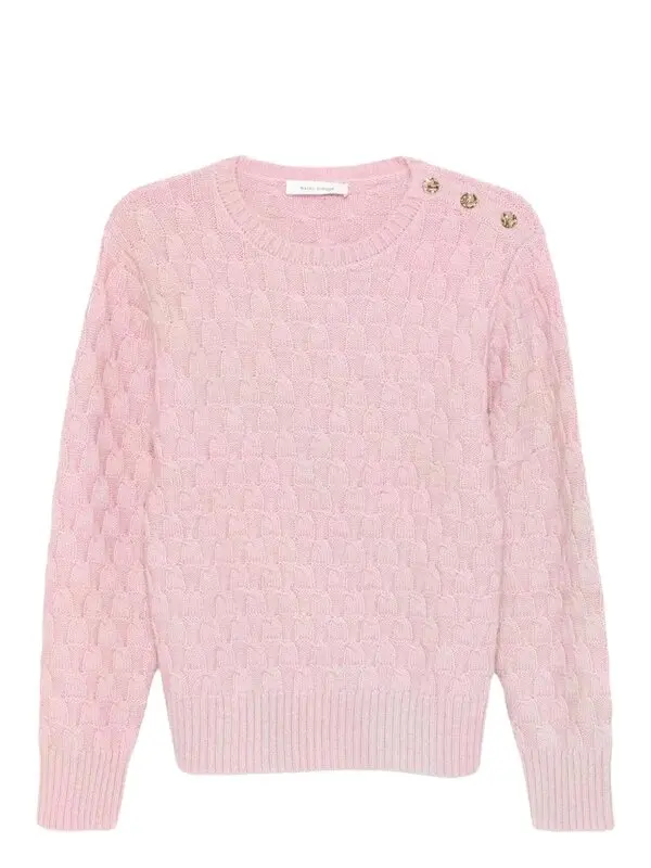 WALES BONNER Chord Sweater - Pink