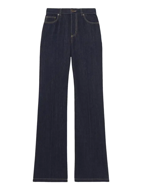 Alexander McQueen Flared Jeans - Blue