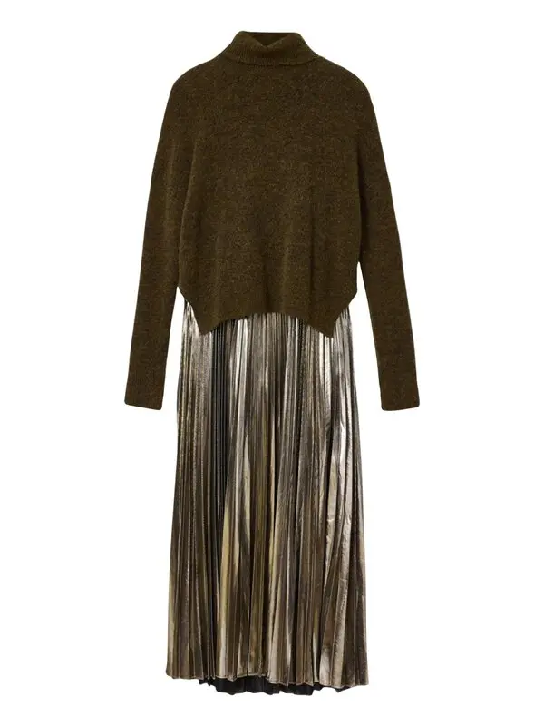 ALLSAINTS Spark Sweater And Maxi Dress Set - Brown