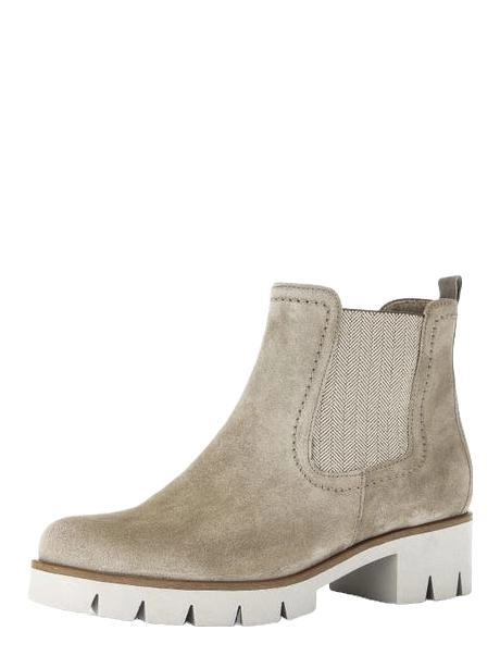Gabor Susan Lug Sole Boot - Kiesel