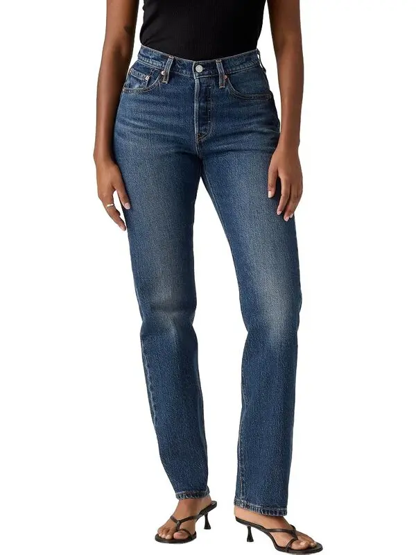 LEVI'S 501® Curve High Waist Straight Leg Jeans - Cold Summer