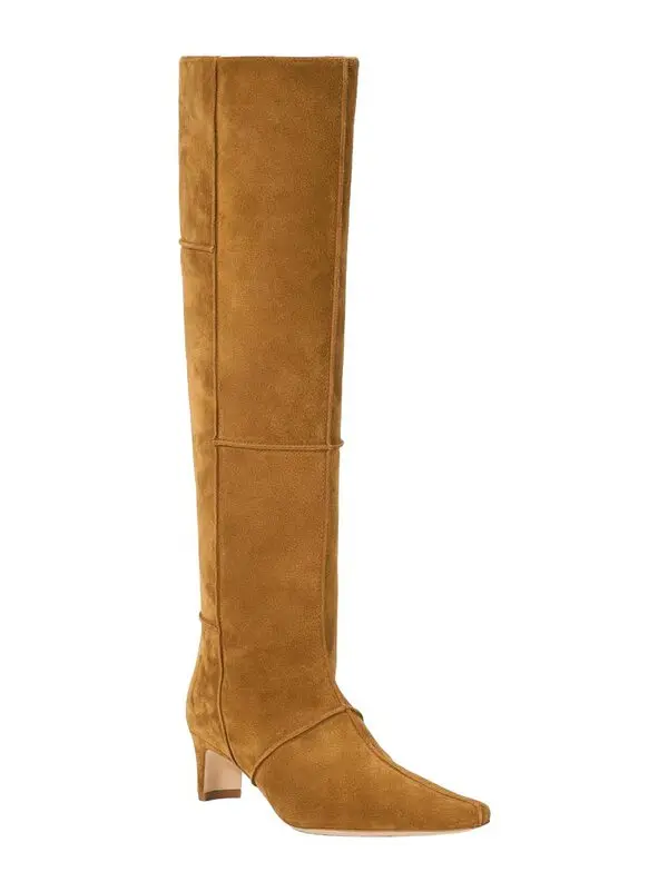 Staud Wally Knee High Boot - Tan