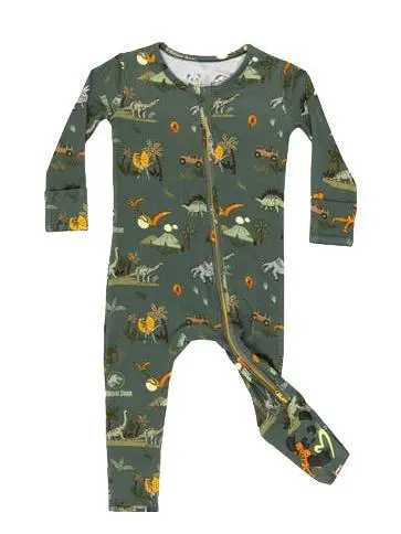 BELLABU BEAR Baby Safari Convertible Footie - Jurassic Park: Safari
