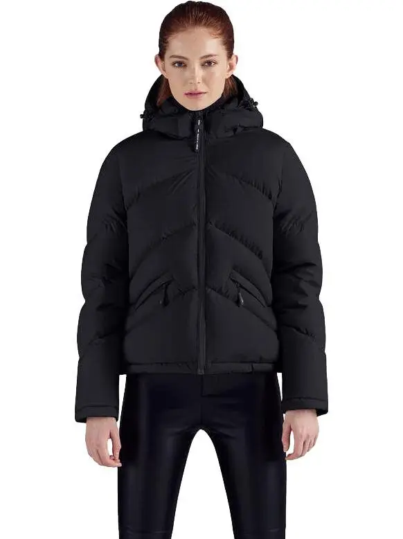TRIPLE F.A.T. GOOSE Brenay Puffer Down Jacket - Black