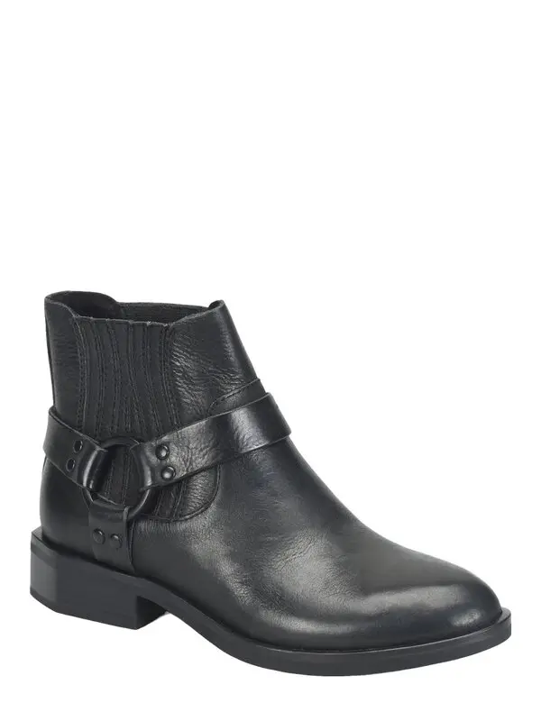 KORK-EASE® Elsbury Harness Bootie - Black Leather