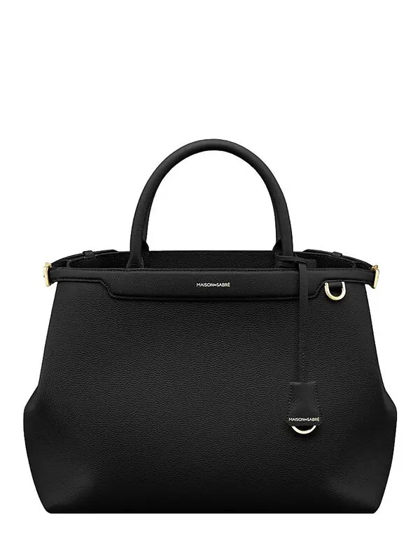 MAISON DE SABRE The Large Palais Bag - Black Caviar