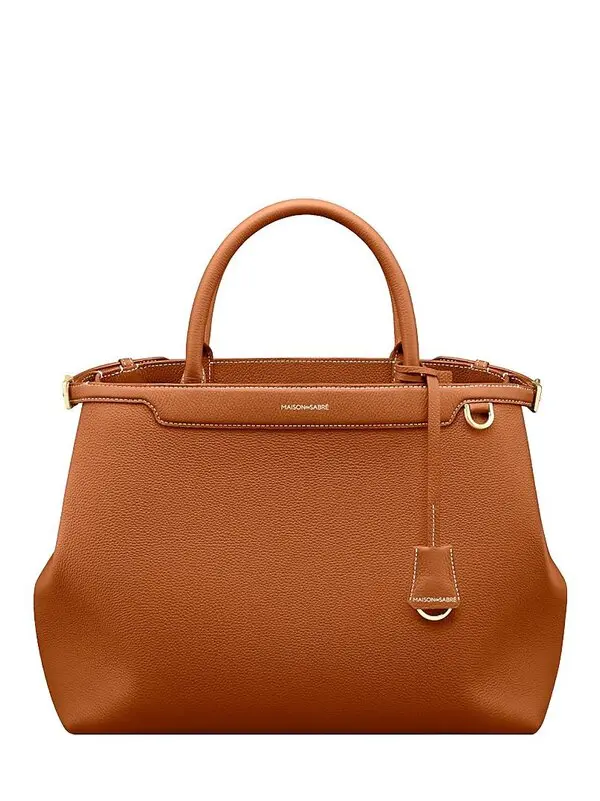 MAISON DE SABRE The Large Palais Bag - Pecan Brown