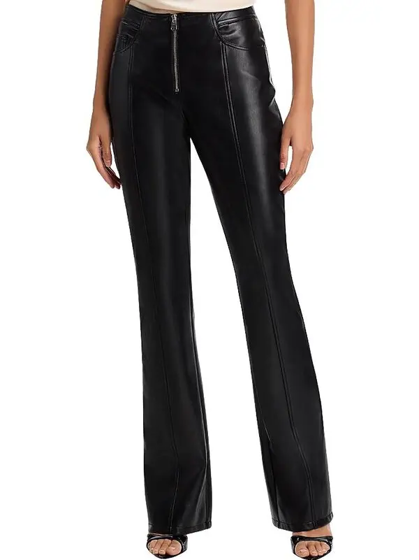 Cinq À Sept Sylvie Faux Leather Pants - Black