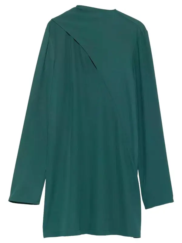 Patrizia Pepe Draped Midi Dress - Green