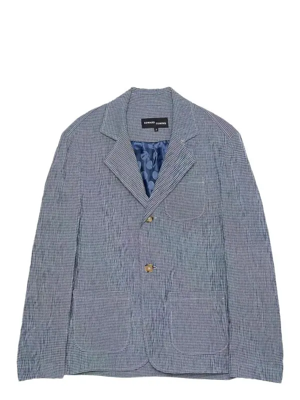 EDWARD CUMING Single-breasted Blazer - Blue