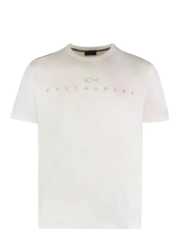 Paul & Shark Logo-print T-shirt - White