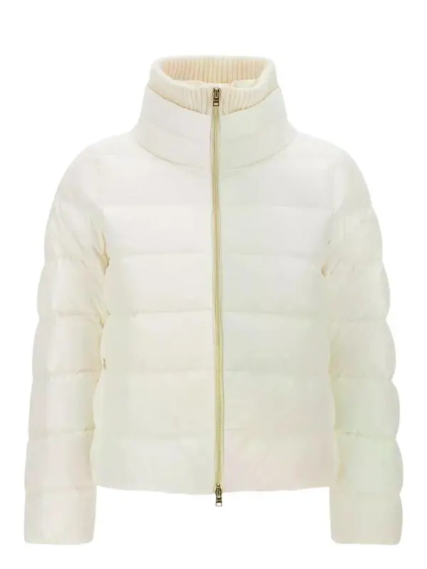 Herno Quilted High-neck Jacket - Neutrals
