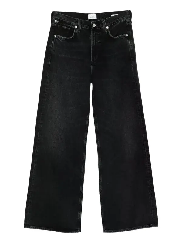 Citizens Of Humanity Wide-leg Jeans - Black