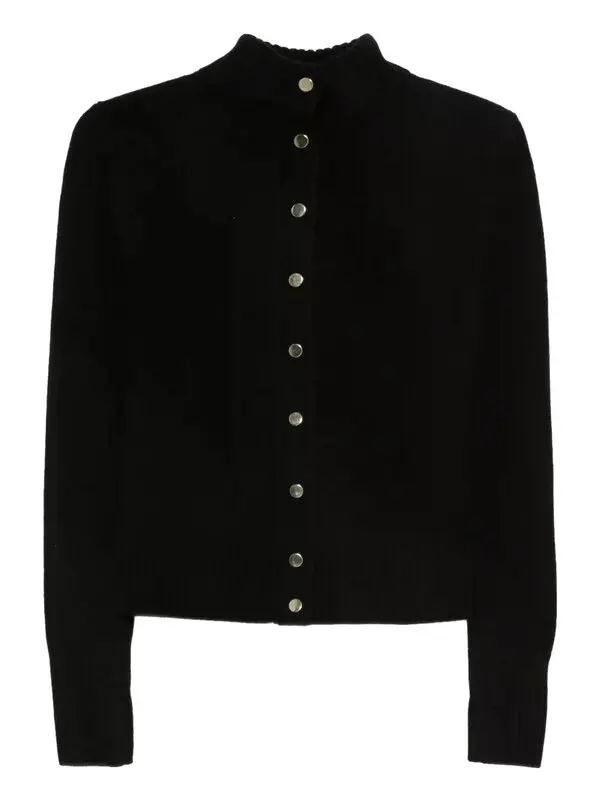 Carven Buttoned Cardigan - Black