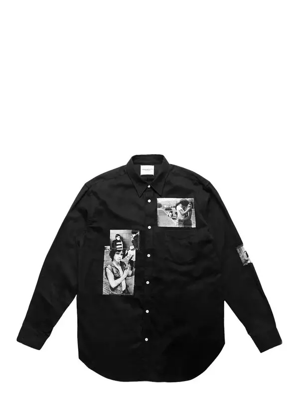 TAKAHIROMIYASHITA THESOLOIST. Patchwork Shirt - Black