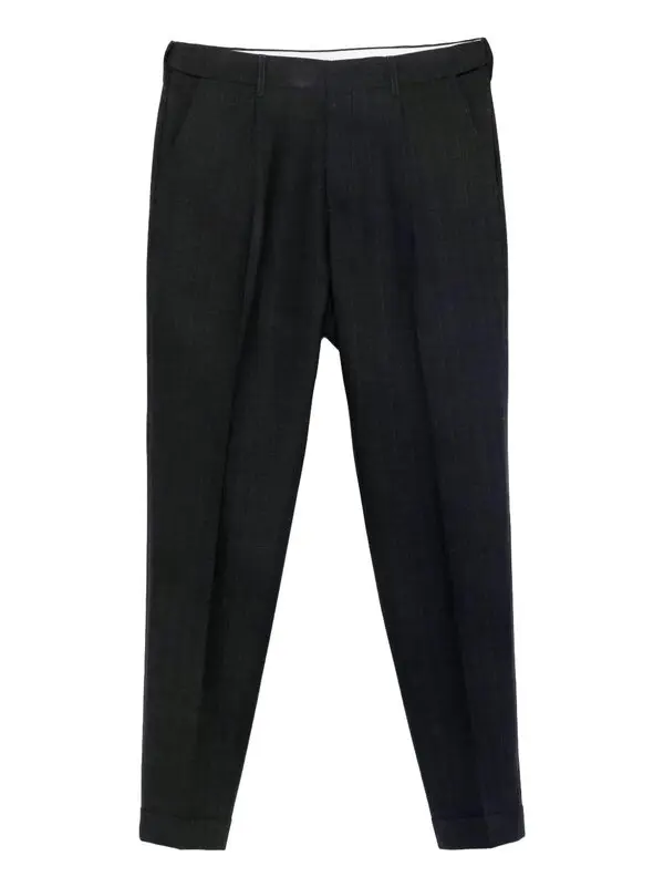 CELLAR DOOR Pleated Trousers - Black