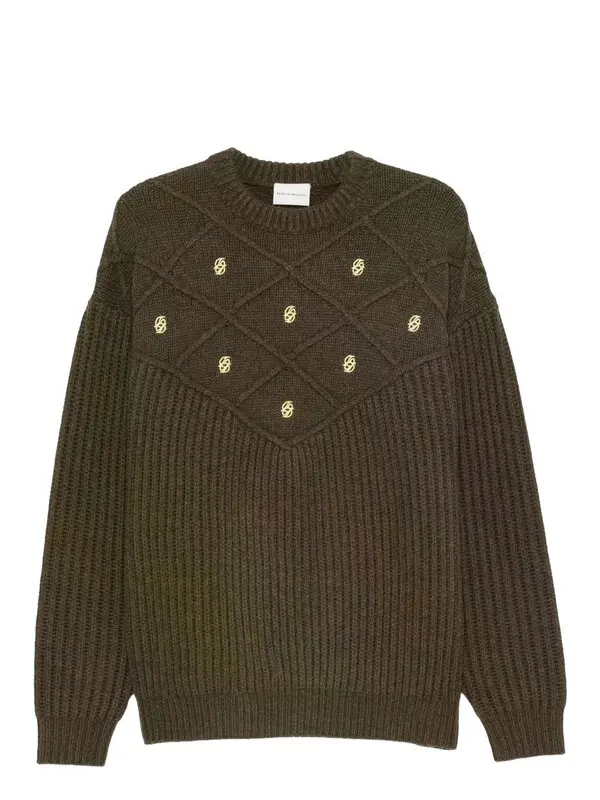 Drole De Monsieur Wool Sweater - Green