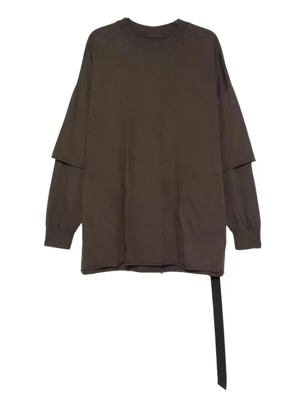 Rick Owens Layered Long-sleeve T-shirt - Brown