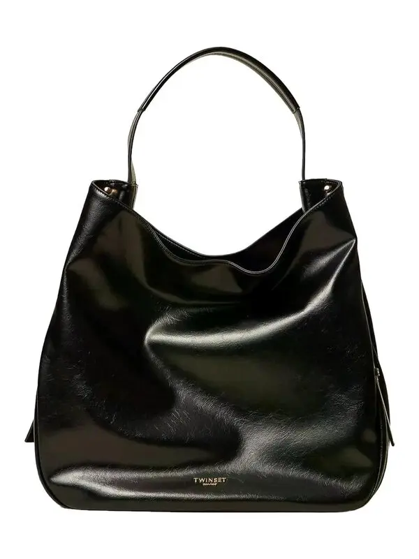 TWINSET Top-handle Tote Bag - Black